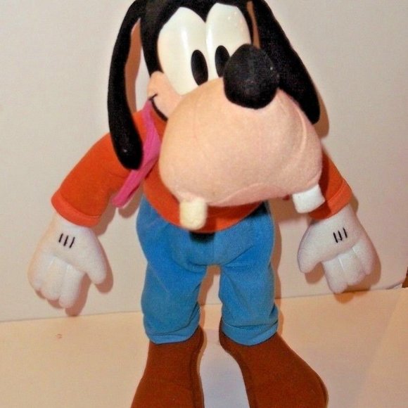 Toys | Vintage Mattel Arco Disney Goofy Large Plush Toy Doll Stuffed ...